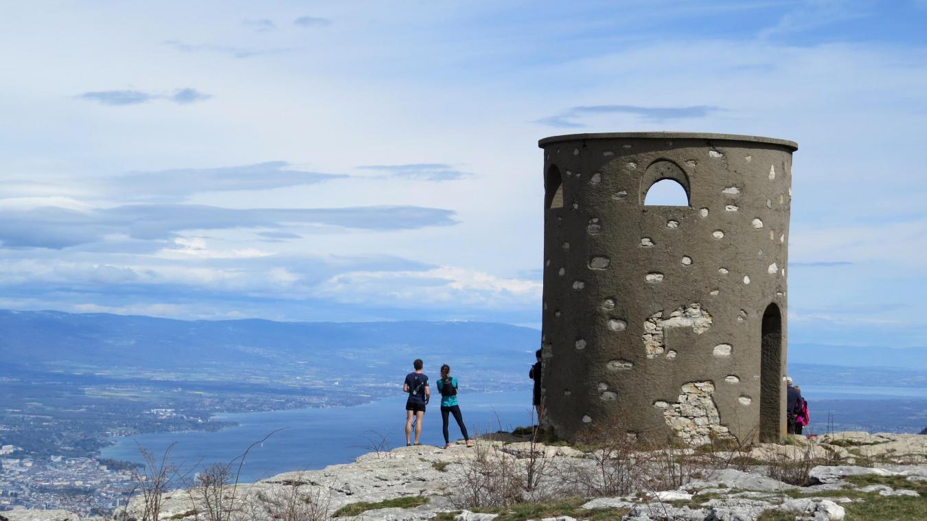 La balade du Grand Piton, une belle montée vers le sommet du Salève ...