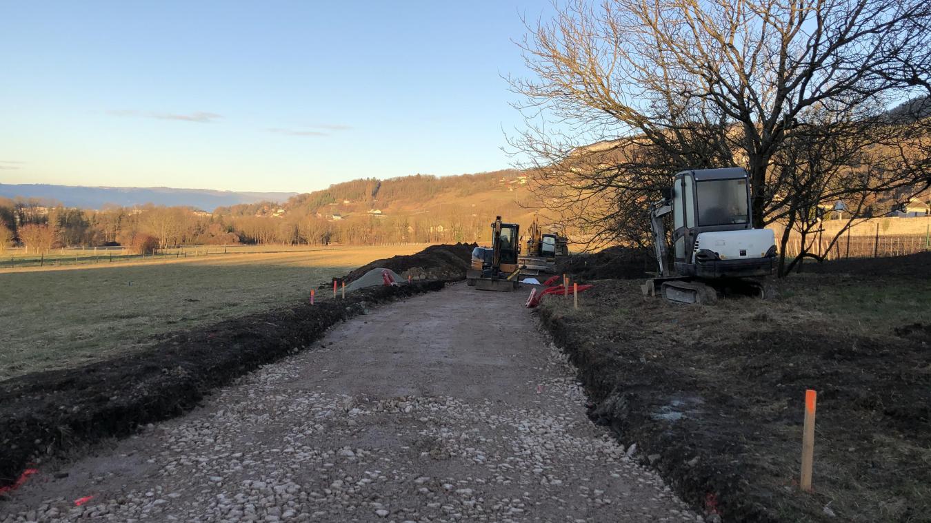 À Ayze, la future voie verte creuse son sillon - Le Messager