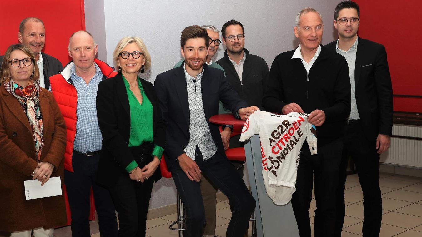 Aurélien Paret-Peintre de passage à Cruseilles avant sa deuxième ...