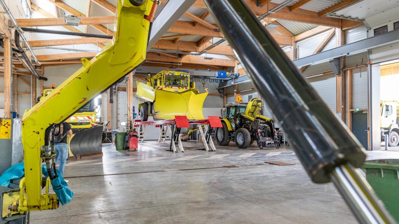 Plus de six millions d’euros pour le nouveau parc à engins du ...