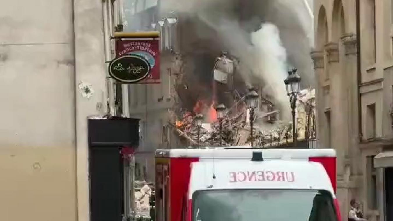 Une explosion de gaz dans le 5e arrondissement de Paris envoie ...