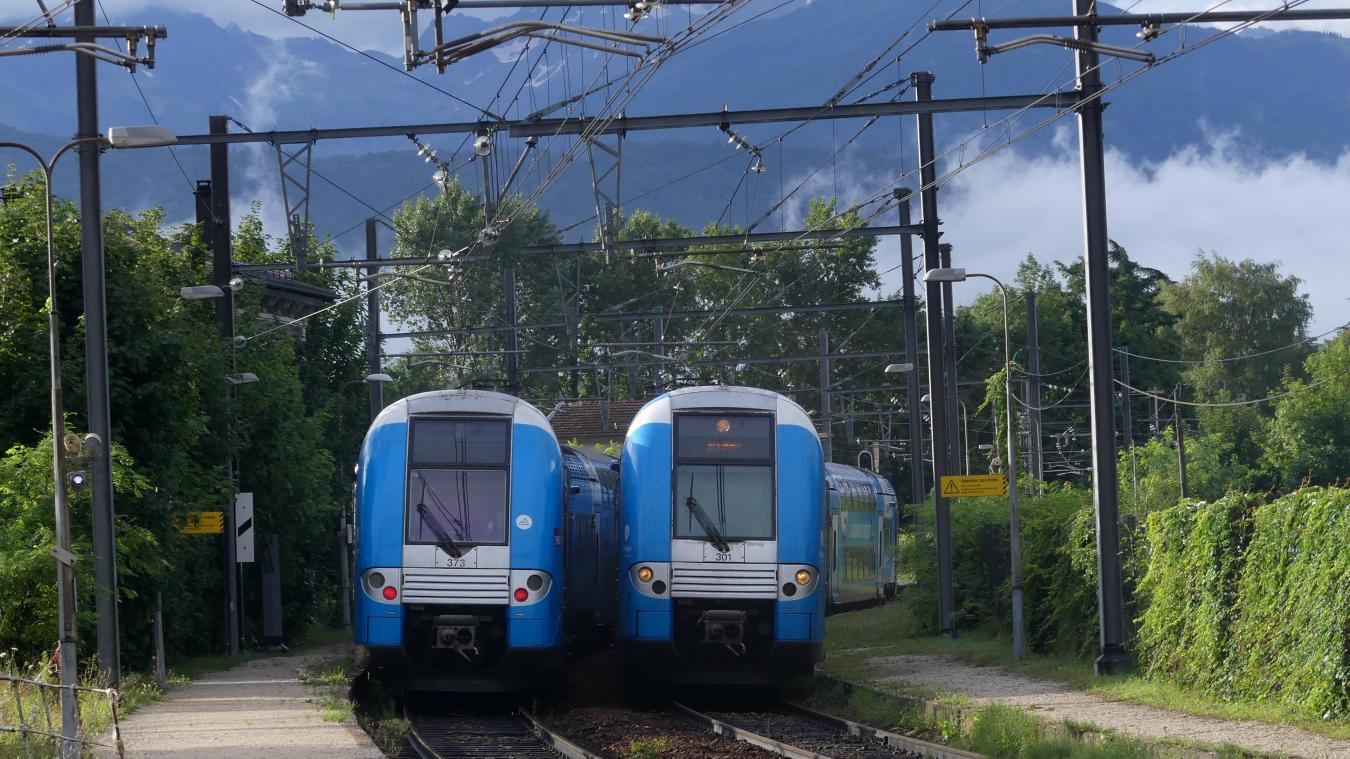 Orages : la SNCF interrompt le trafic des TER sur plusieurs axes, la ligne Bellegarde-Annemasse ...