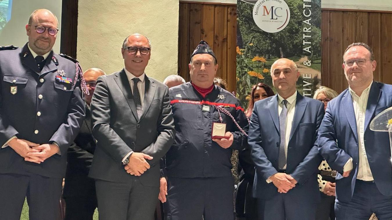 Montréal-La Cluse : le sapeur-pompier Pascal Martin distingué par la ...