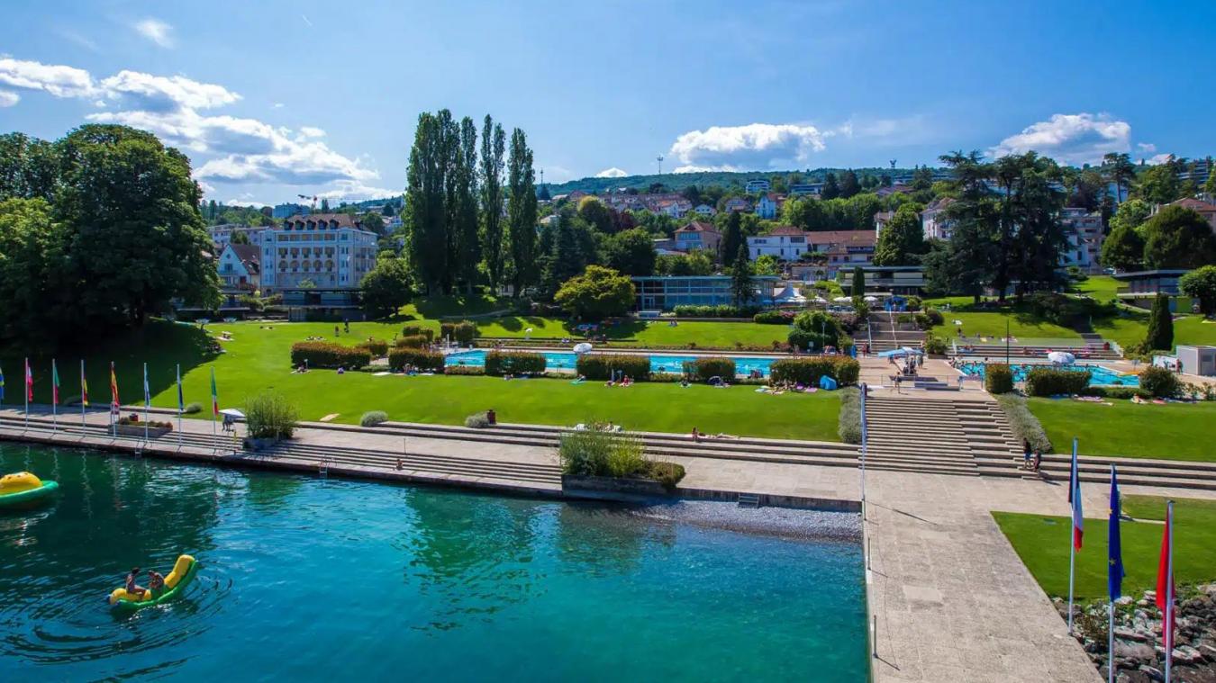 Evian : des nouveautés pour l’ouverture du centre nautique - Le Messager