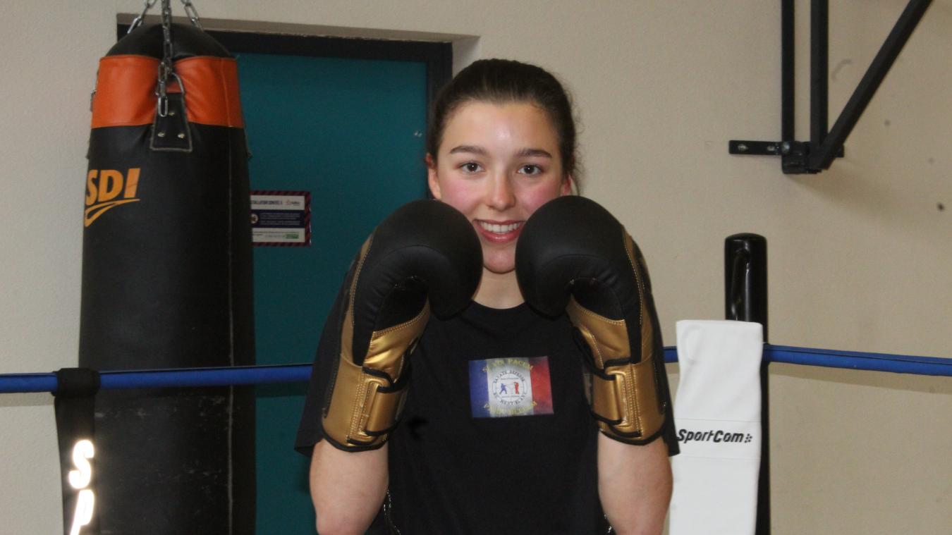 Sallanches : la jeune boxeuse Jade Croz tient sa finale - Le Messager
