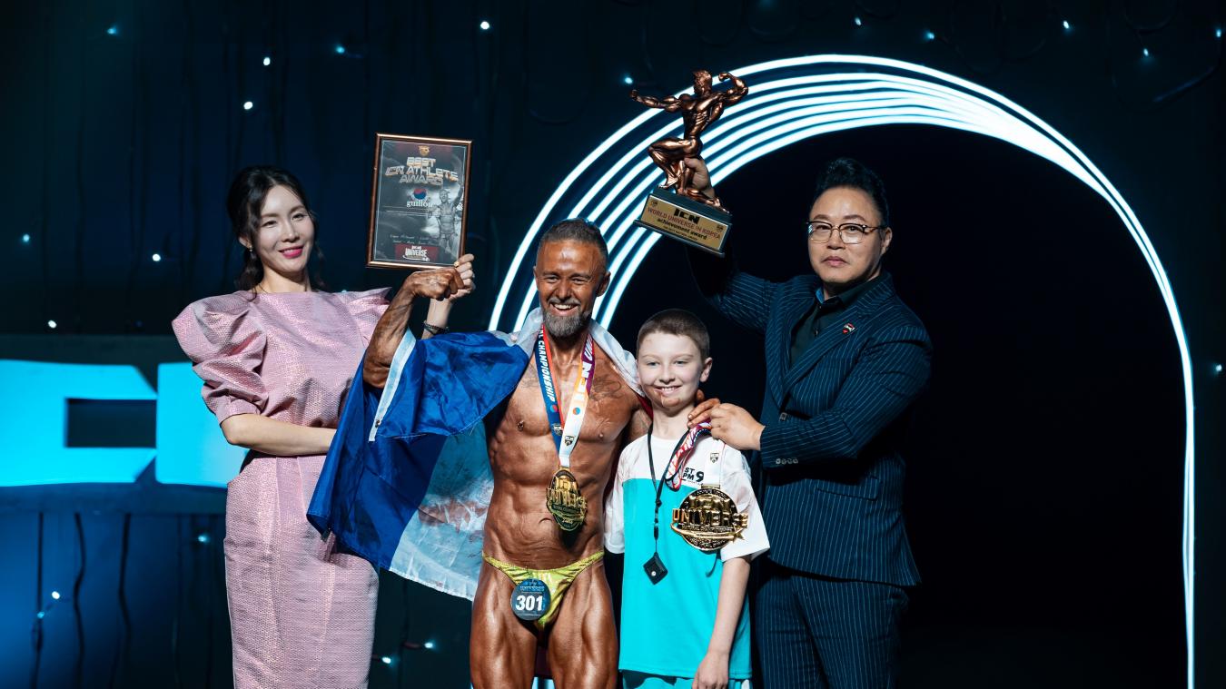 Valserhône : Fabien Guillou double-champion Univers de bodybuilding ...