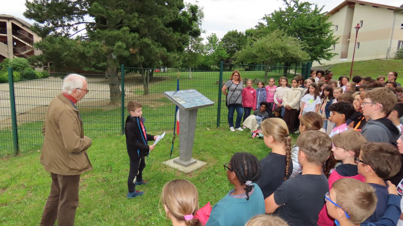 Les écoliers de Viry ont rendu hommage à la résistante Marianne Cohn ...