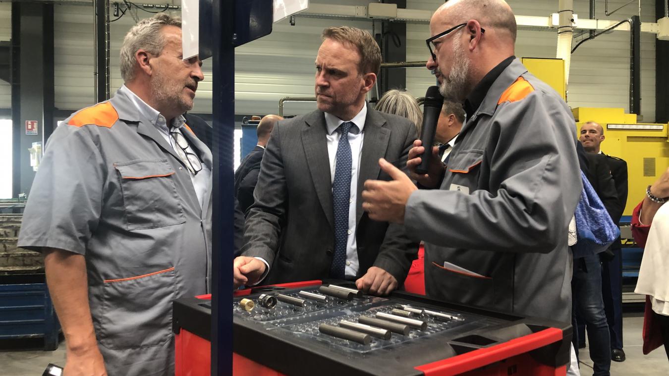 Industrie : que retenir de la visite du ministre Marc Ferracci en vallée de l’Arve ? - Le Messager