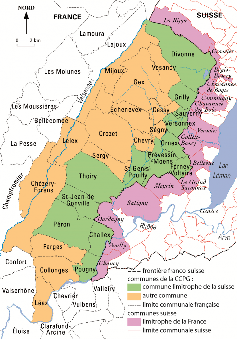 Pays de Gex : quelles relations les communes limitrophes franco-suisses ...