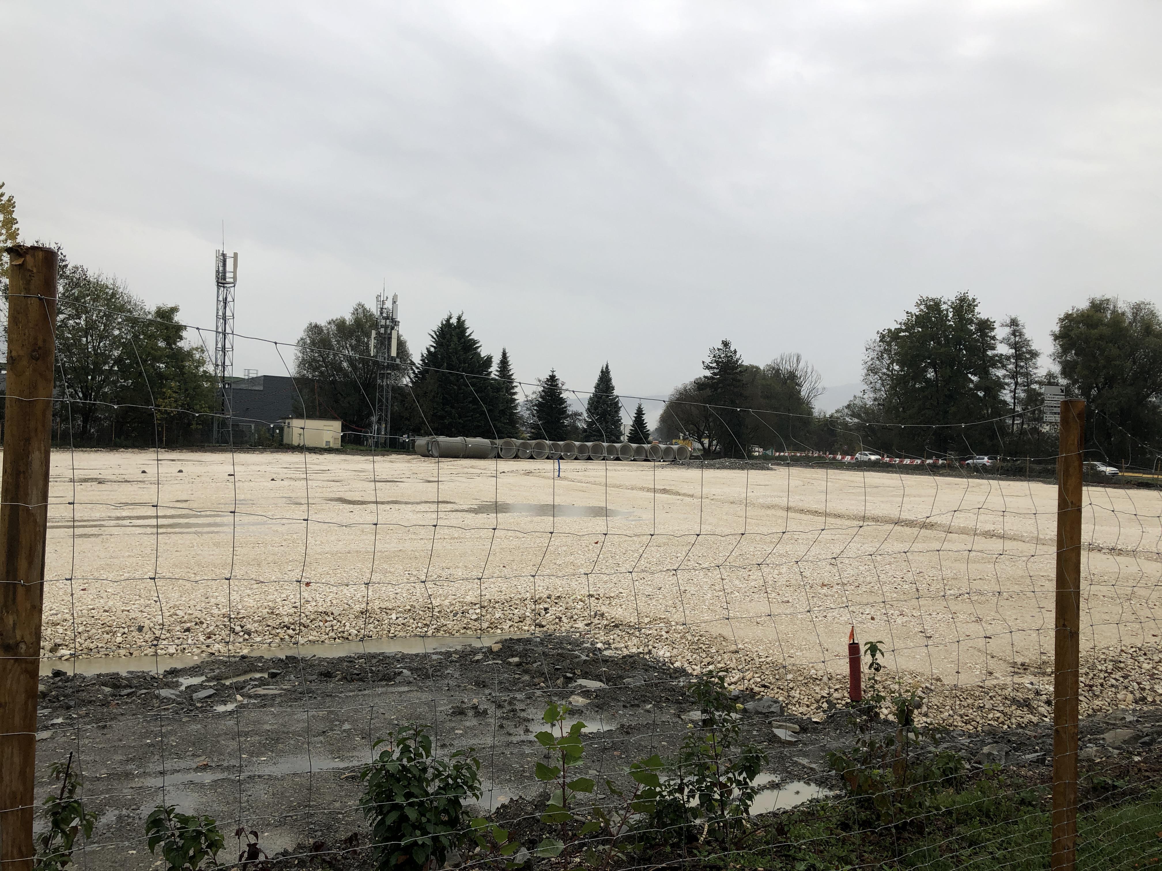 Annecy : où en est le chantier du centre commercial Open Sky au Grand ...