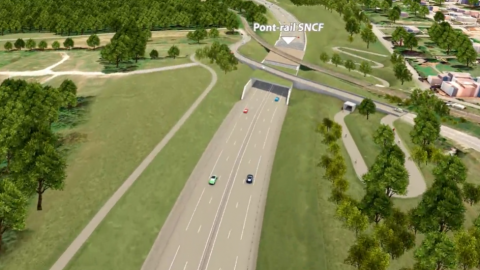 Autoroute A412 : découvrez le tracé en vidéo - Le Messager