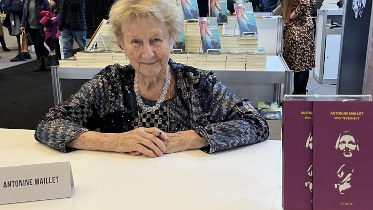 Nantua : rencontre avec la célèbre autrice Antonine Maillet, marraine ...