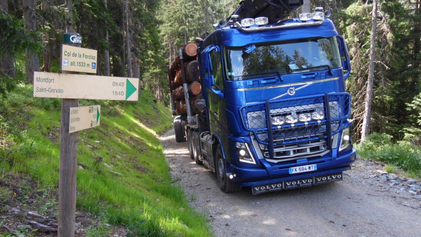 Col de Voza : la piste forestière tant décriée a été inaugurée - Le ...