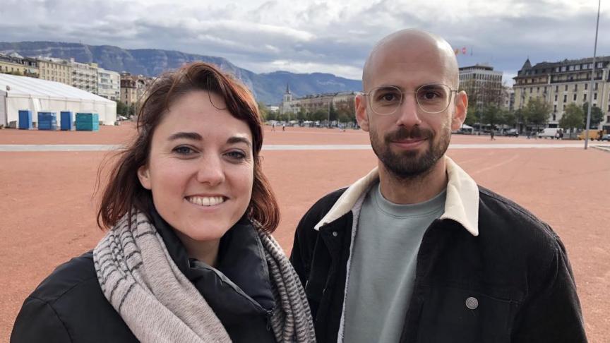 Nina Cachelin et Éric Lecoultre forment le couple le plus drôle de ...