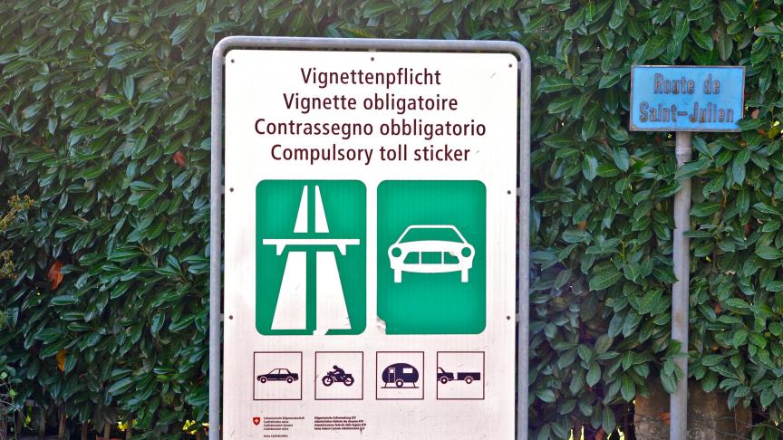 Suisse voisine : une vignette électronique dès 2024 sur les autoroutes ...