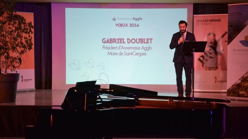 Gabriel Doublet enjoint aux habitants d’Annemasse agglo et aux acteurs ...