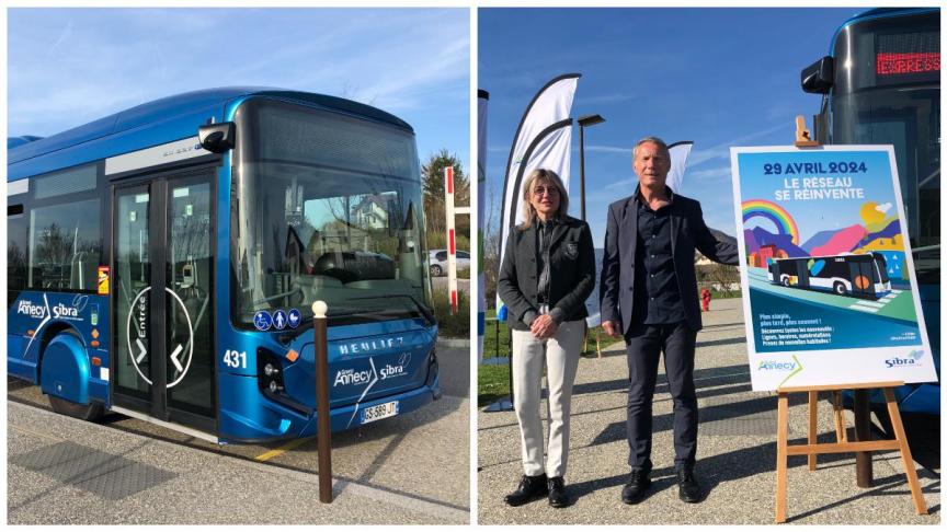 Annecy : nouvelles lignes de bus, transport à la demande... ce qui va ...