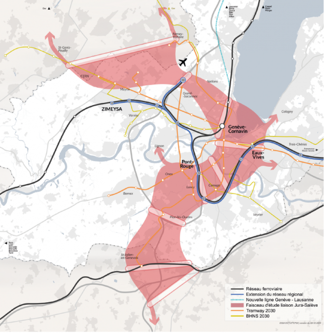Le projet de « métro » entre Genève, la Haute-Savoie et le Pays de Gex ...
